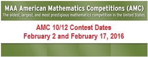 The AMC 10/12 Contest at Montgomery College on February 2, and February ...