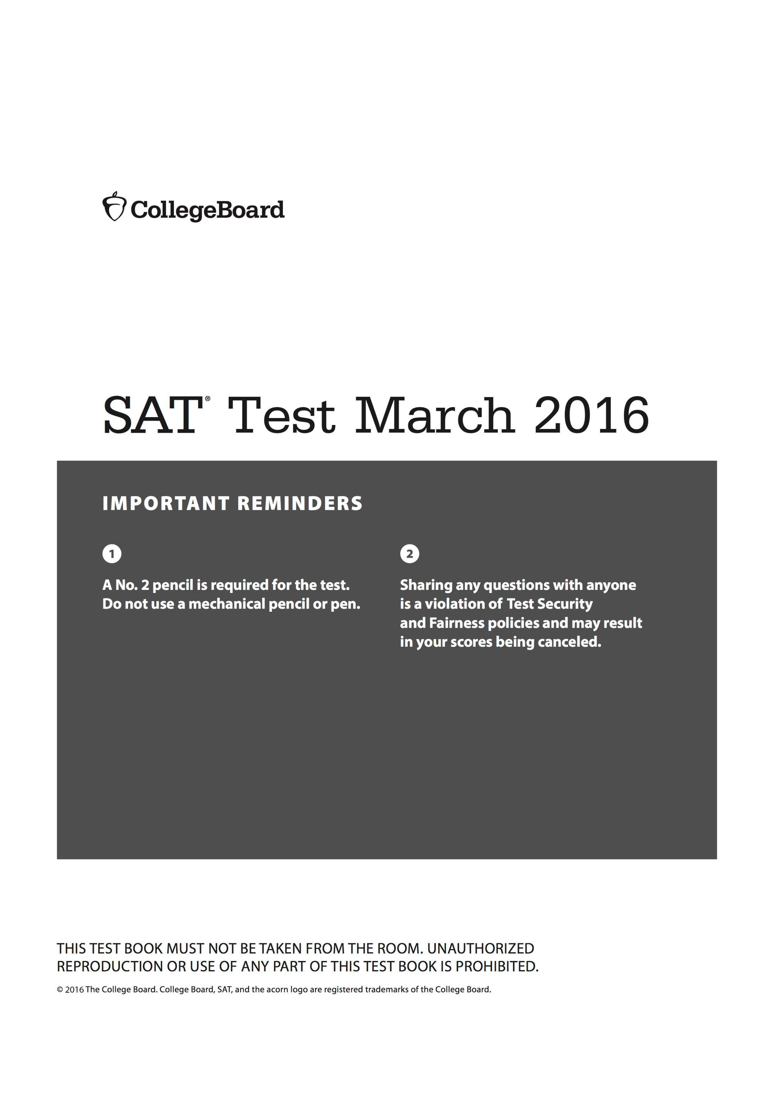 19 Full-length Real Redesigned SATs and PSATs are a Golden Resource to ...