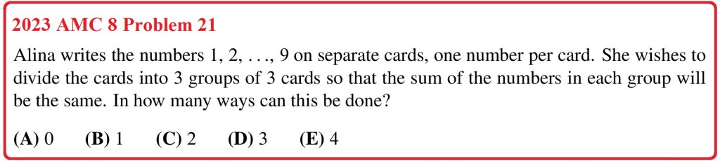 Some Hard Problems on the 2023 AMC 8 are Exactly the Same as Those in ...