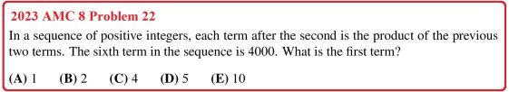 Some Hard Problems on the 2023 AMC 8 are Exactly the Same as Those in ...
