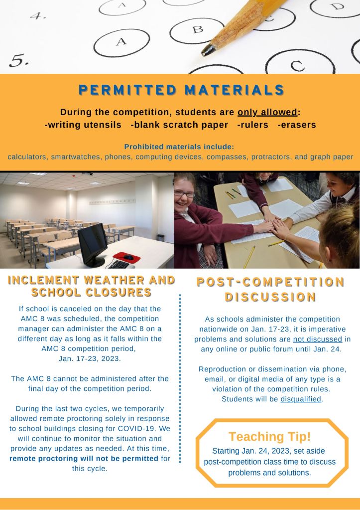 2023 AMC 8 Problems and Answers | Ivy League Education Center